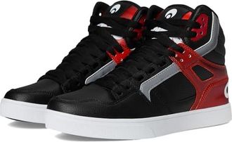 Osiris Clone pour homme, Noir/rouge/holographique, 37.5 EU