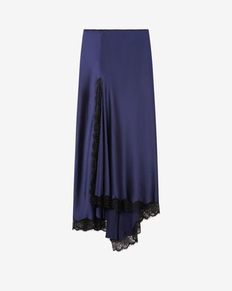Isabel Marant Seidenrock Alexandra - Damen - Midnight - Gr&ouml;&szlig;e 34 - Isabel Marant