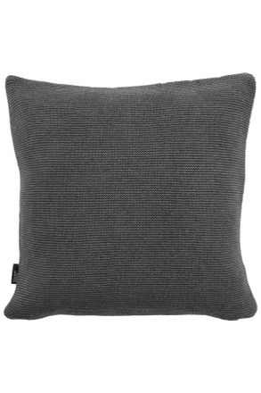 Dieter Knoll Collection Kissenh&uuml;lle Beja, Dunkelgrau, Textil, Struktur, quadratisch, 50x50 cm, Oeko-Tex Made IN Green, langlebig, Wohntextilien, Bez&uuml;ge, Kissenbez&uuml;ge