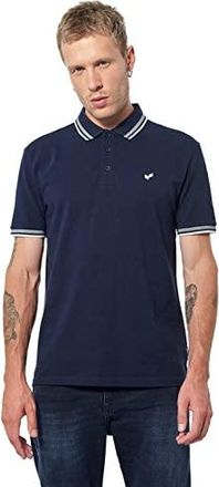 Kaporal Polo Bleu Marine Homme 100% Coton Bio - Rayoc - S - Bleu