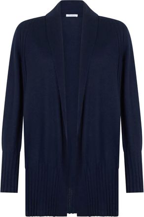 Malo shawl-collar cardigan - Blau