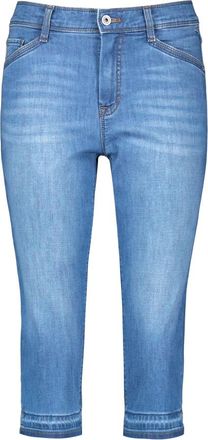 Gerry Weber Femme, Jeans, Bleu, Taille: 42 FR Soline Best4Me Jean Cropped Slim Fit