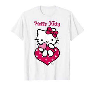 Hello Kitty Love Hearts Sweet Friendship Classic zum Valentinstag T-Shirt
