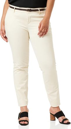 Scotch & Soda Maison Damen Slim fit Chino Hose, Wei&szlig; (Antique White 0402), 32W / 32L