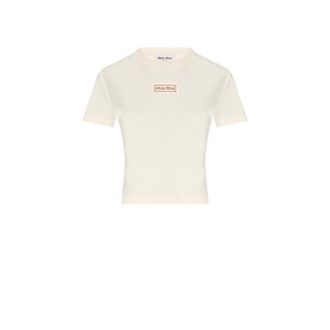 Miu Miu T-shirt &agrave; logo