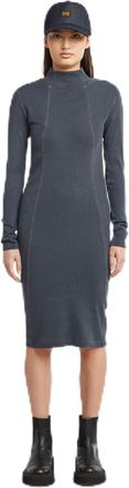 G-Star 8721136008785 Washed Slim Rib Dress wmn