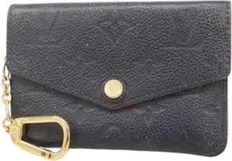 Louis Vuitton unisex, Pre-owned, Bleu, Taille: ONE Size Portefeuille en tissu Pre-owned