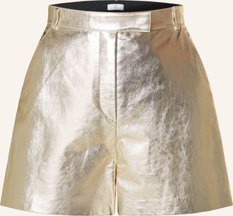 Riani Riani Ledershorts gold