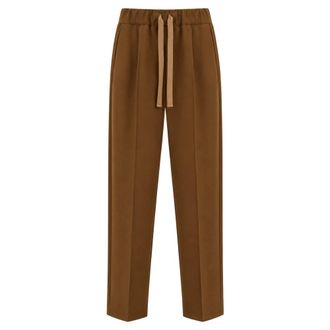 Semicouture Pantalon Droit - Femme - Pantalons - Brun - Taille: 40 FR