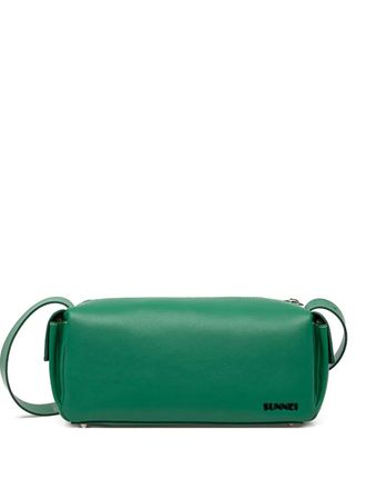 Sunnei sac &agrave; bandouli&egrave;re en cuir - Vert