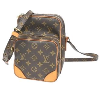 Louis Vuitton unisex, Pre-owned, Brun, Taille: ONE Size Sac bandouli&egrave;re vintage en toile Pre-owned