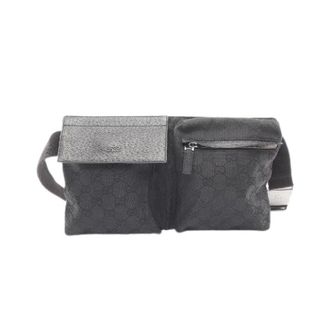 Gucci Pre-owned GG Canvas G&uuml;rteltasche - - Pre-owned - Damen - Schwarzk - ONE SIZE