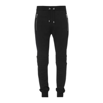 Balmain Homme, Pantalons, Noir, Taille: 2XS Pantalon de jogging en coton