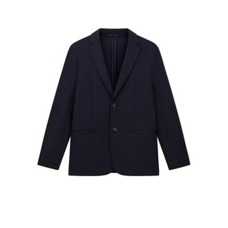 A|X Armani Exchange Einreihiger Zweiknopf-Blazer - - Jackets - Herren - Blau - M