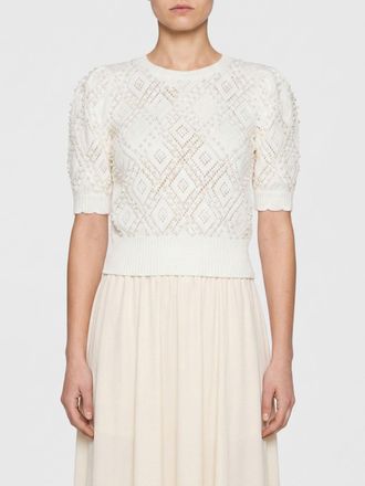 Twinset Pull Femme couleur Perle