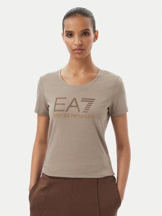 Emporio Armani T-Shirt 7W000536 AF10373 U6100 Beige Slim Fit