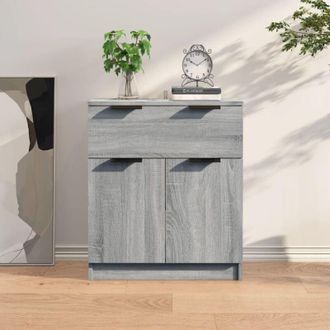 vidaXL Buffet Sonoma gris 60x30x70 cm Bois ding&eacute;nierie