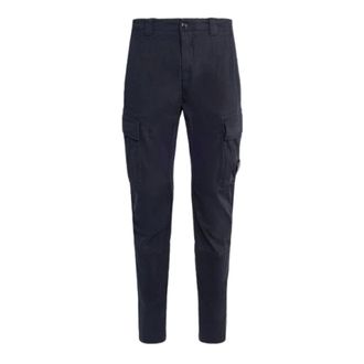 C.P. Company C.p. Company, Homme, Pantalons, Bleu, Taille: XL Pantalon cargo classique ergonomique en bleu marine