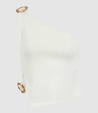 Cult Gaia Top Valeria Off White