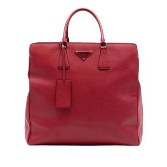 Prada Pre-owned Vintage Satchel - - Pre-owned - Damen - Rot - ONE SIZE