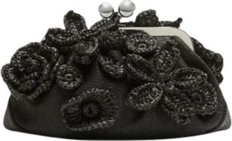 Max Mara Femme, Sacs, Noir, Taille: ONE Size Borsa Donna Weekend