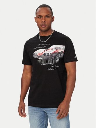 Guess T-Shirt M6YI45 K4231 Schwarz Regular Fit
