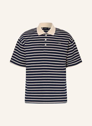 A.P.C. Jersey-Poloshirt blau