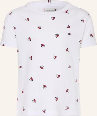 Tommy Hilfiger T-Shirt Heart weiss