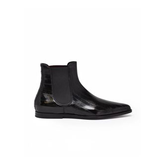 Dolce & Gabbana Homme, Chaussures, Noir, Taille: 42 1/2 EU Stivaletto Spazzolato