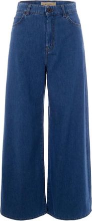 Max Mara Femme, Jeans, Bleu, Taille: 38 FR Wide Jeans