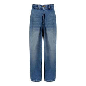 Balmain Straight-Leg Denim Jeans - - Jeans - Damen - Blau - 2XS