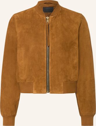 AllSaints Allsaints Lederblouson Orten braun
