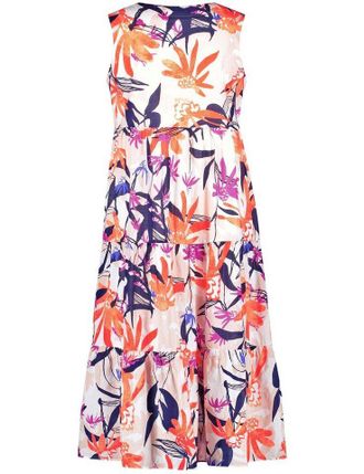 Gerry Weber A-Linien-Kleid Midikleid mit Stufenverarbeitung