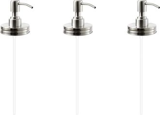 Cabilock 3stücke Vintage Lotionpumpen Mit -lids Für Jar Seifenspender Und Badaccessoires Für Küche Und Badezimmer