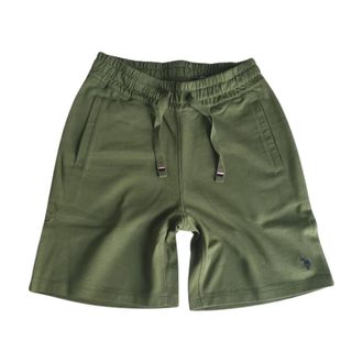U.S.Polo Association Pantaloni Felpati 67351 - - Shorts - Herren - Gr&uuml;n - 4XL