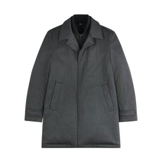 Fay Homme, Manteaux, Gris, Taille: L Manteau droit