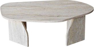 Asir Group LLC Asir Group Llc - Table basse en agglom&eacute;r&eacute; Rock