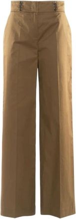 Nenette Femme, Pantalons, Brun, Taille: 46 FR Wide Leg Pantalons