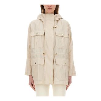 Fay Parka - - Jackets - Damen - Beige - L