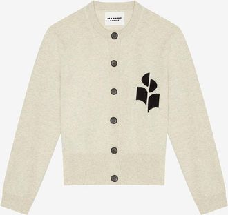Isabel Marant Cardigan Newton - Femme - Gris Clair - Taille34 - Marant &Eacute;toile