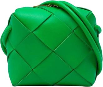 Bottega Veneta Sac bandouli&egrave;re Pre-owned - Femme - Pre-owned - Vert - Taille: ONE Size