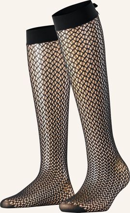 Falke Fein-Kniestr&uuml;mpfe Miss Ribbon schwarz