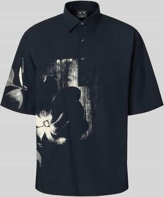 A|X Armani Exchange Regular Fit Poloshirt aus reiner Baumwolle