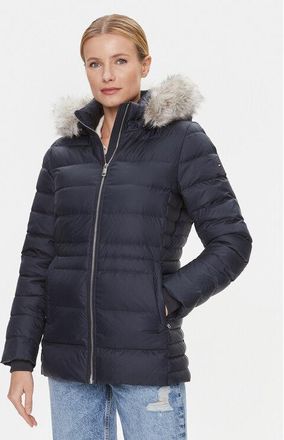 Tommy Hilfiger Daunenjacke WW0WW39746 Dunkelblau Regular Fit