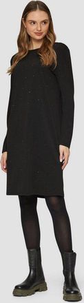 s.Oliver Minikleid Kleid Jersey-Kleid mit Schmucksteinen