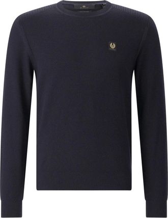 Belstaff Homme, Pulls, Bleu, Taille: M Maille ras du cou