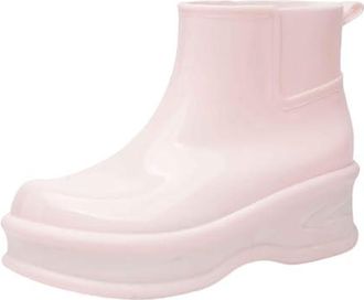 Generic Bottes en caoutchouc pour femme avec fond &eacute;pais - Faciles &agrave; nettoyer - Durabilit&eacute; accrue - Imperm&eacute;ables - Faciles &agrave; mettre et &agrave; enlever - Bottes de pl