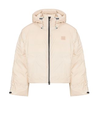 Rains kevo vision wende-daunenjacke - beige