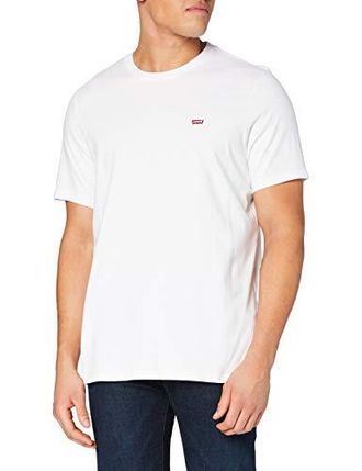 Levi's Big & Tall Original Housemark Tee T-Shirt Homme, White +, 1XL