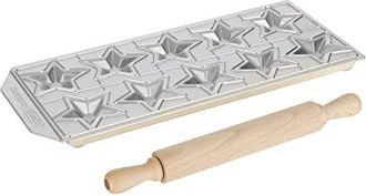 GSD G S D Haushaltsgeräte 29 006 Ravioliform Ravioli Stelline mit Teigrolle